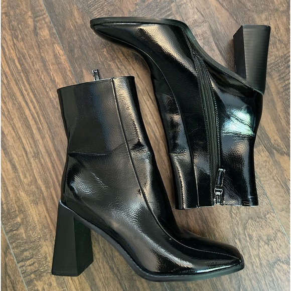 Nasty Gal | Shoes | Patten Leather Boots | Poshmark